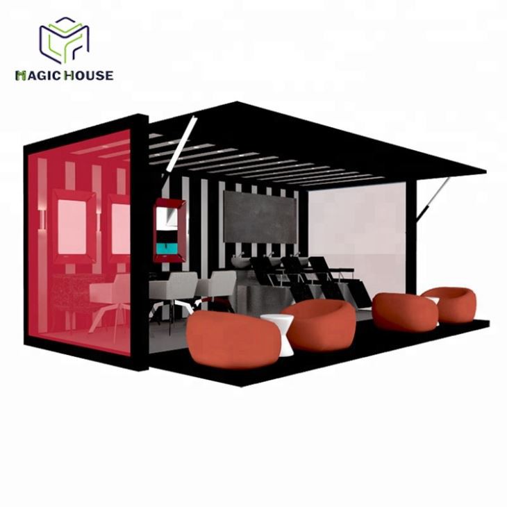 Customized Prefabricated Food Containers Restaurant Design ...